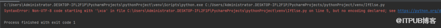 Python,开发错误一:syntaxerror Non Utf 8 Code Starting With Xca In File