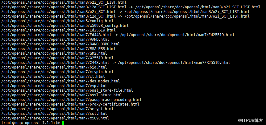 linux openssl升级-从OpenSSL1.0.2K-1.1.1i_ITPUB博客