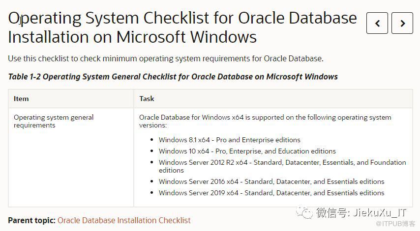 Windows 环境下安装 Oracle 19C_ITPUB博客