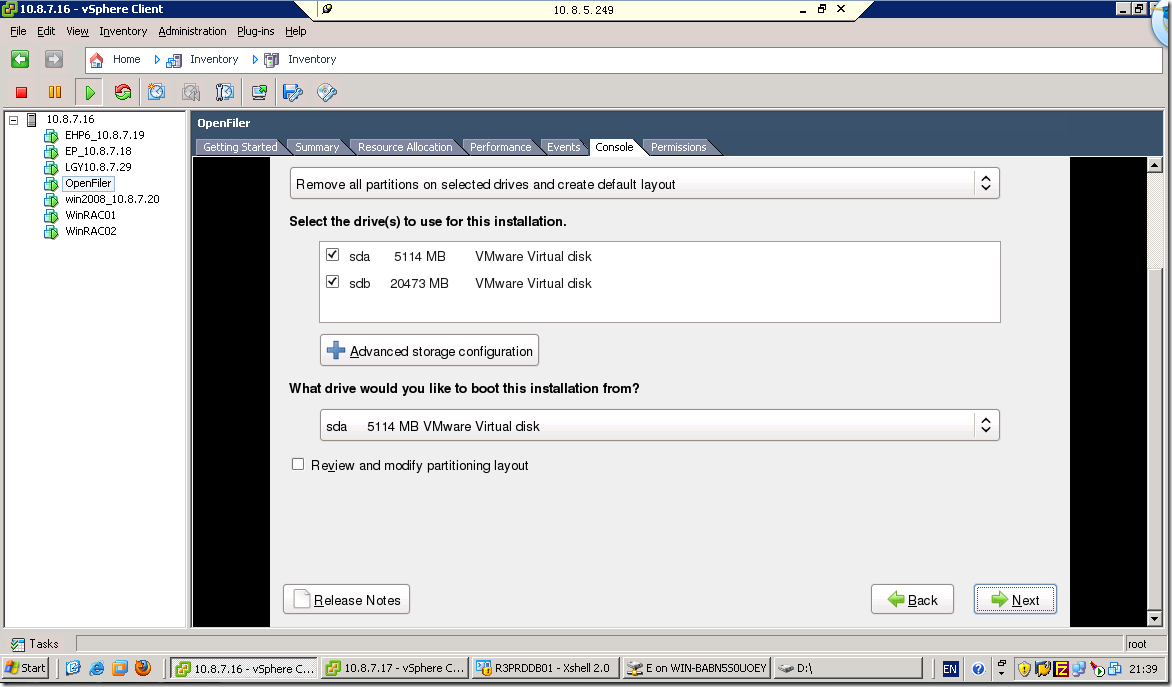 安装 openfiler on vmware-CSDN博客