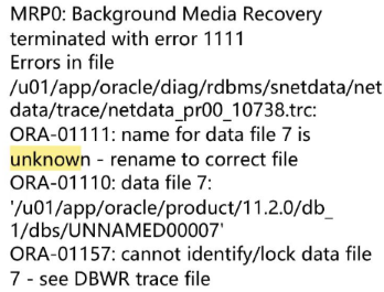 oracle ORA-01157 ORA-01110（convert问题主库添加数据文件）_ITPUB博客