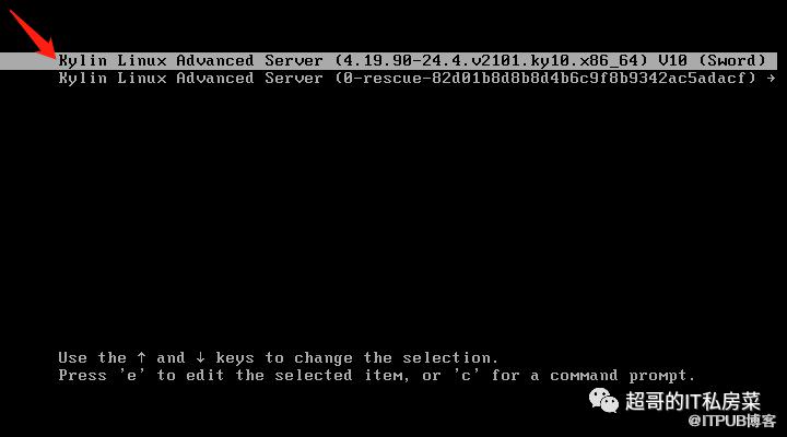 CentOS Linux的替代品（三）_Kylin Linux Advanced Server V10 for X86安装教程_ITPUB博客