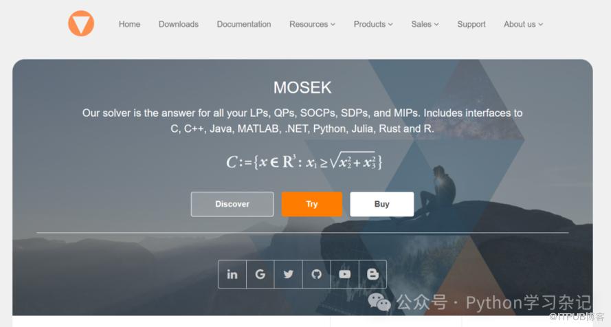 Mosek求解器在Python中安装、配置及使用_ITPUB博客