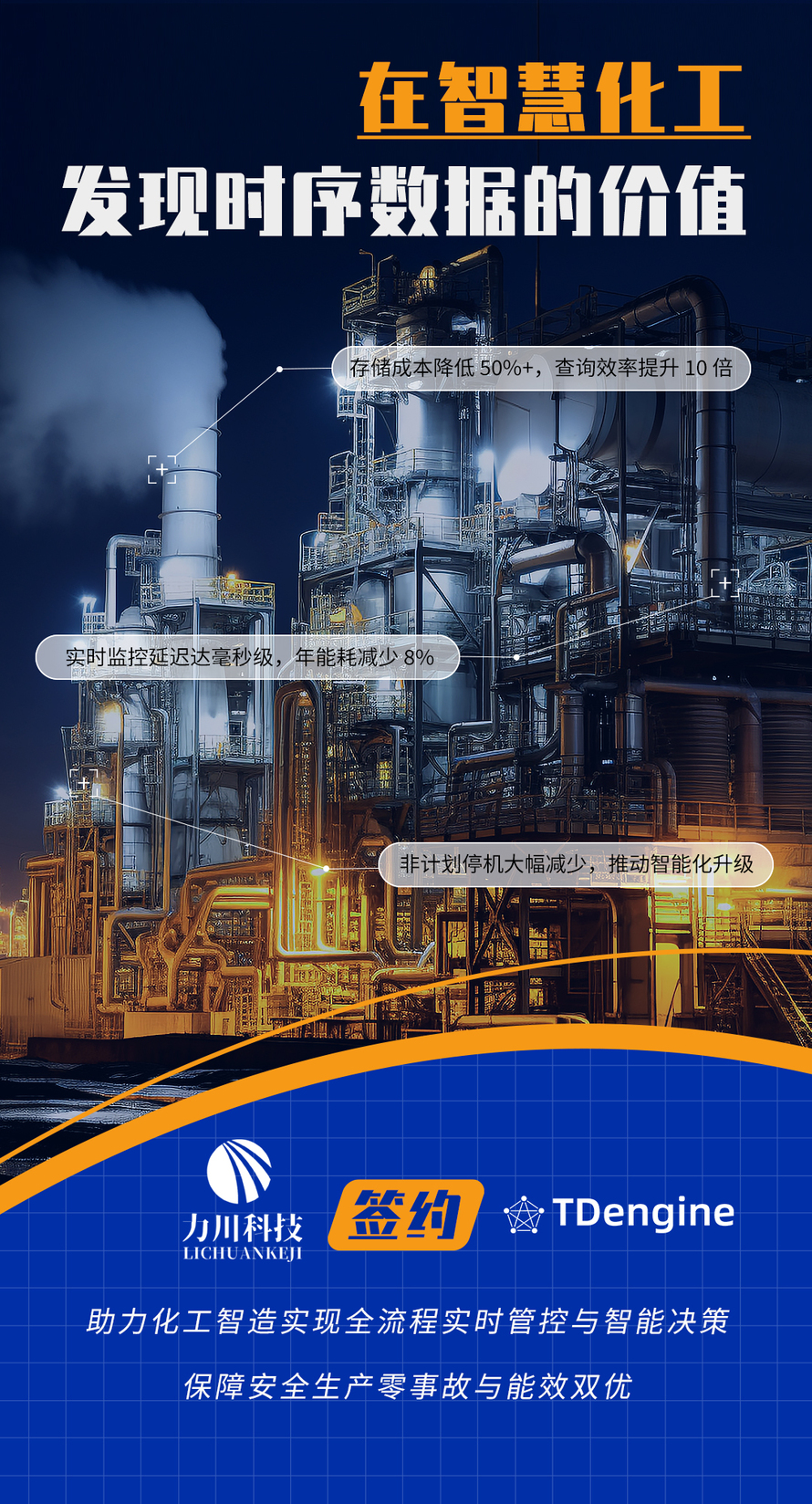 时序数据库 TDengine 化工新签约：存储降本一半，查询提速十倍_ITPUB博客