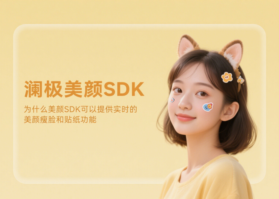 为什么美颜SDK可以提供实时的美颜瘦脸和贴纸功能？_ITPUB博客